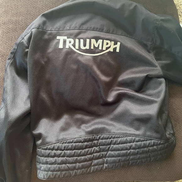 Triumph | Jackets & Coats | Triumph Armored Motorcycle Jacket | Poshmark